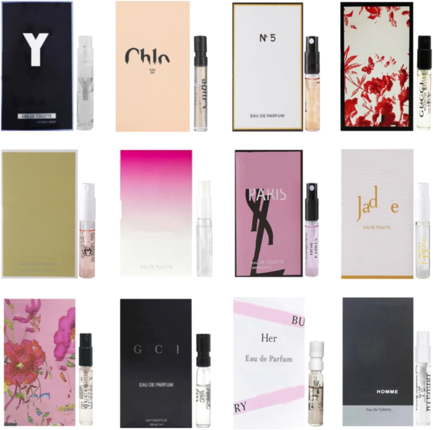 Amazon.com : Vrears Women's Perfume Samples Designer Perfumes for Women ...