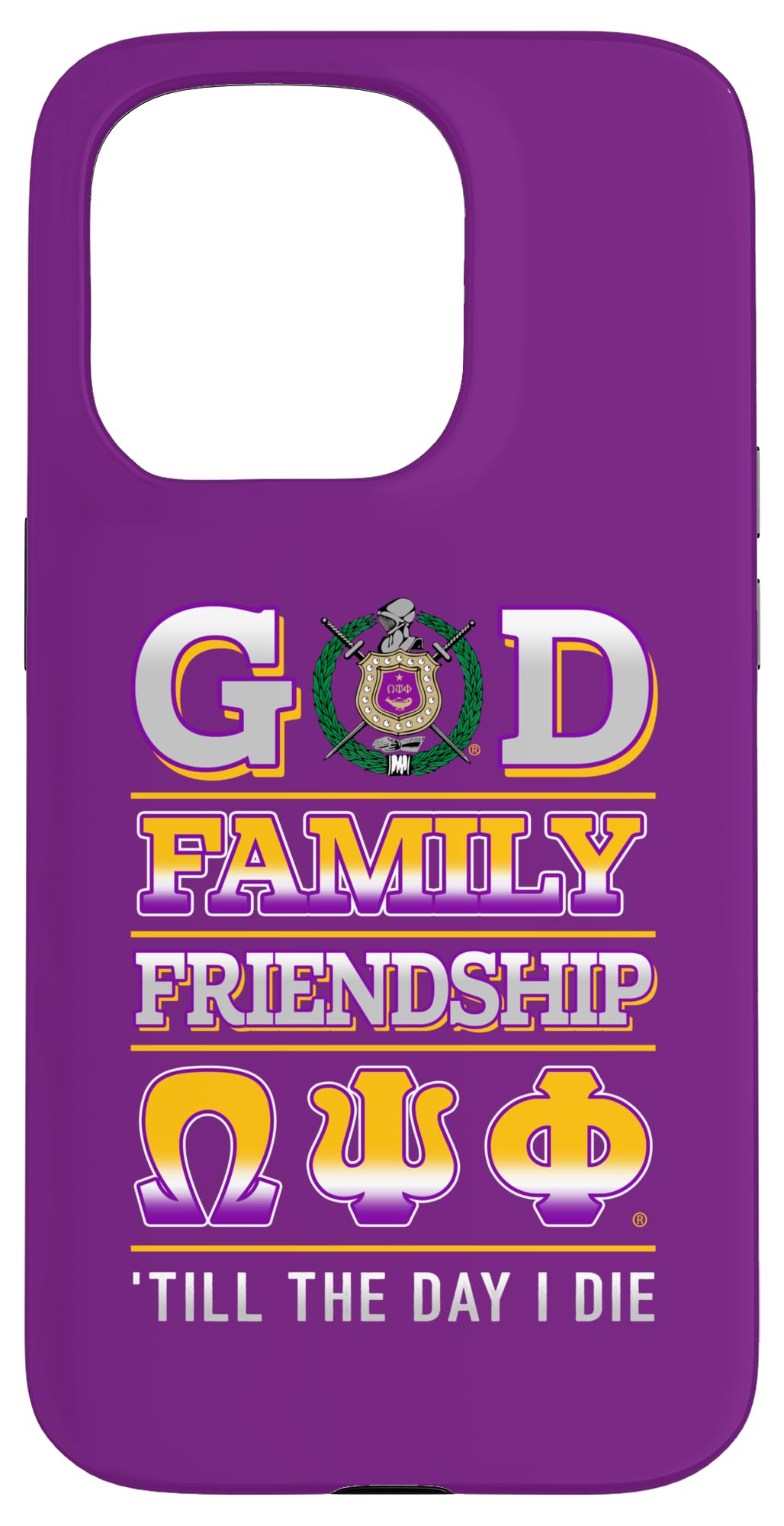 Snapklik.com : iPhone 15 Pro Omega Psi Phi Fraternity Paraphernalia