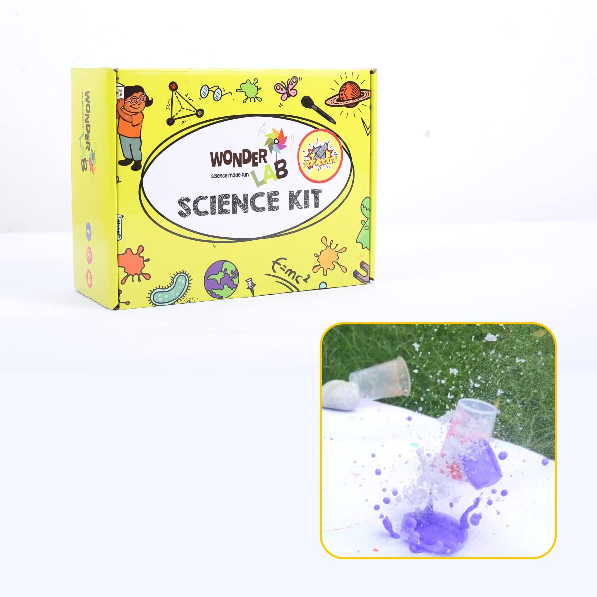 Diy Pop Rocket Science Kit Space Rocket Experiment Kit Kids ...
