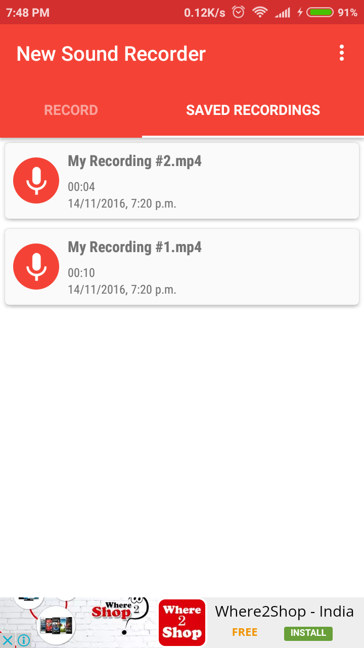 sound recorder - App on Amazon Appstore