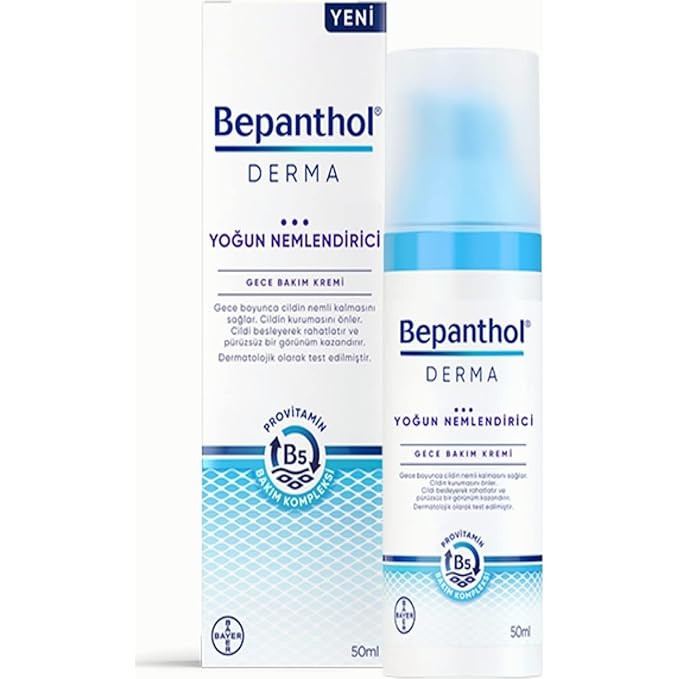 Amazon.com: Bepanthol Derma Intensive Moisturizing-Night Face Care ...