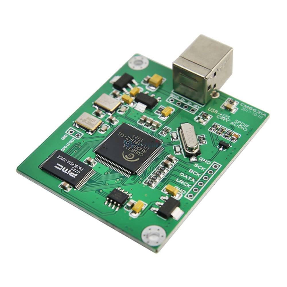 Cm6631a Digital Interface 24bit 192khz Usb To Optical Fiber Spdif ...