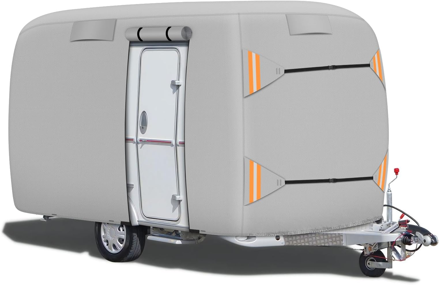 Amazon.com: Umbrauto Teardrop Travel Trailer Cover Fits 5'-8' Trailers ...