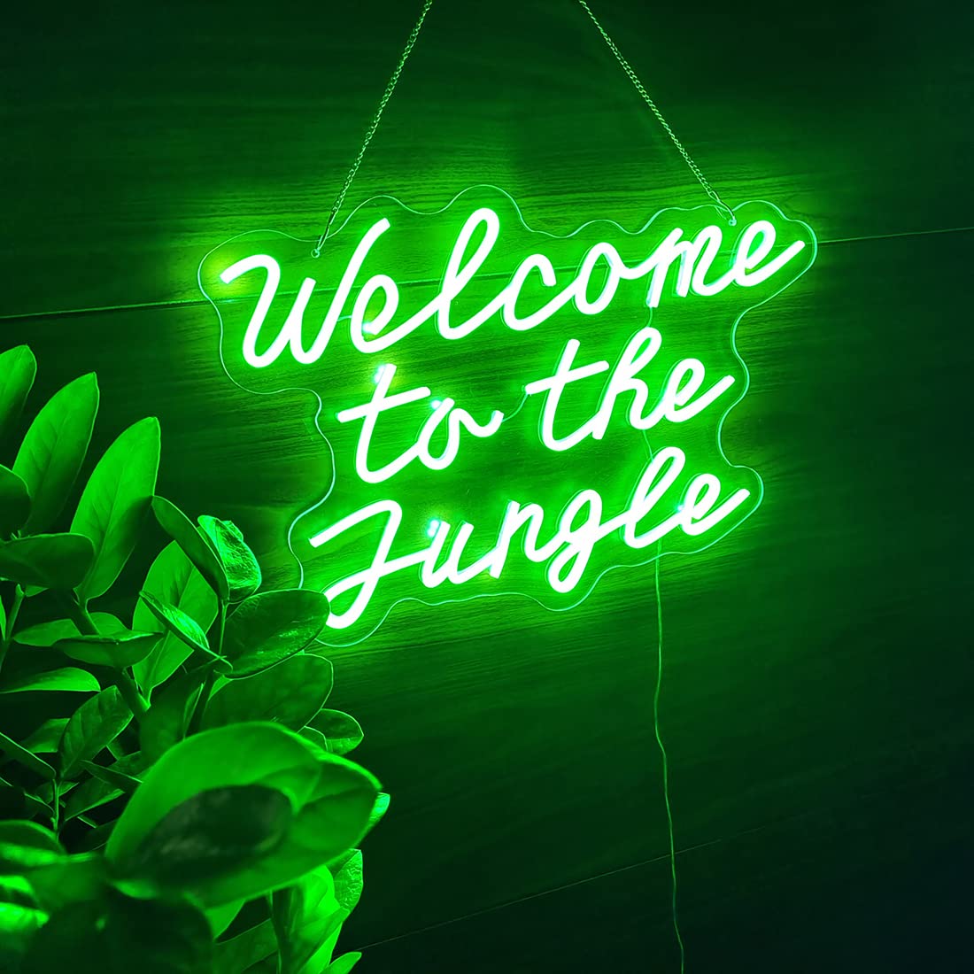 Welcome To The Jungle Neon Jungle