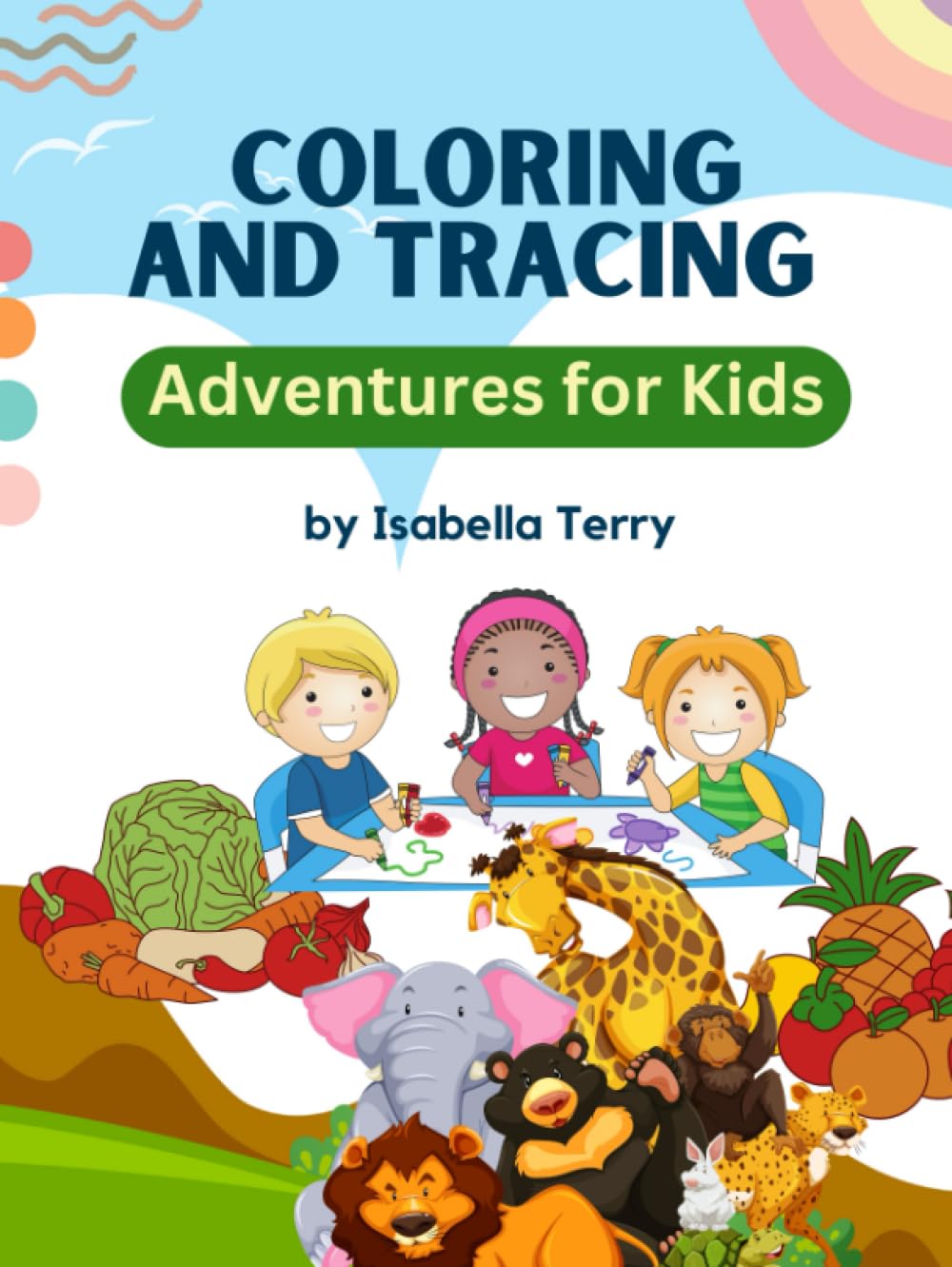 Amazon.com: Coloring and Tracing Adventures for Kids: Embark on a ...