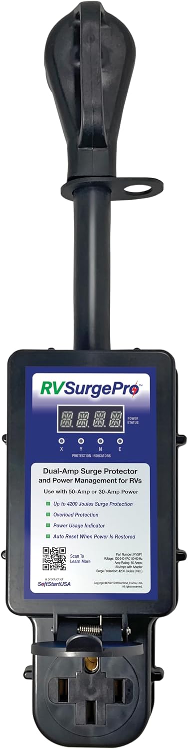 Amazon.com: RVSurgePro SoftStartRV, 30-AMP & 50-AMP Combined Protection ...