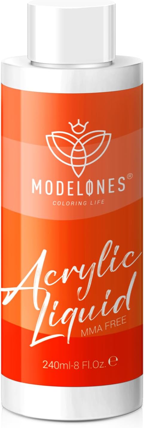 Amazon.com: Modelones 8 oz Monomer - Professional Monomer Acrylic Nail ...