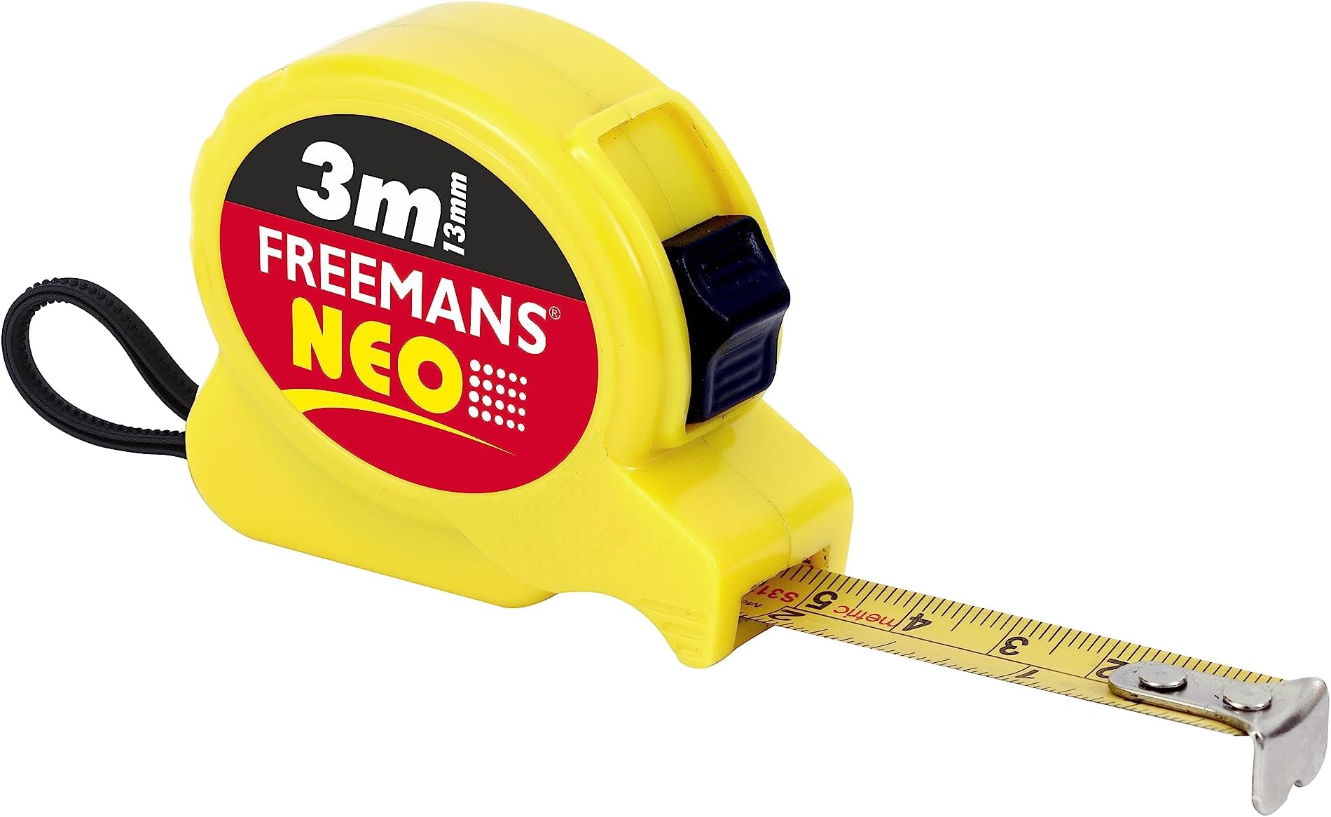 FREEMANS NEO 3m:13mm Steel Inchi Pocket Measuring Tape with Unbreakable ...