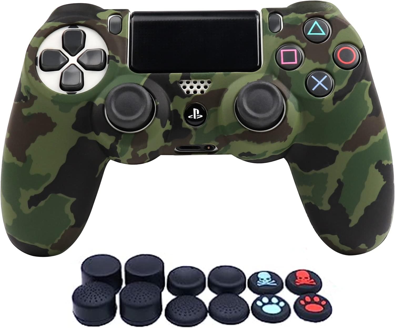 Amazon.com: Ralan Military Green Controller Skin Silicone for ...