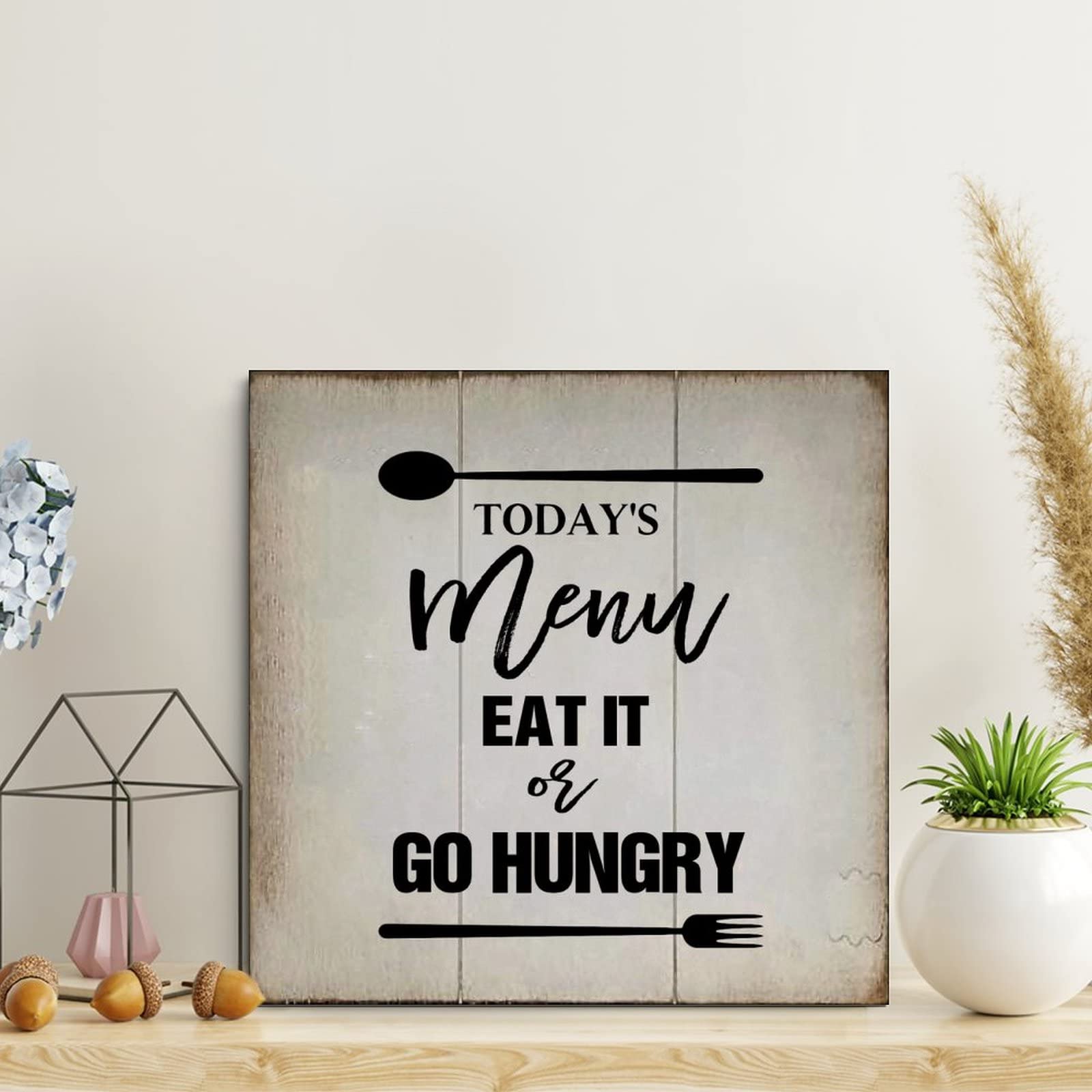 Eat Wooden Signs