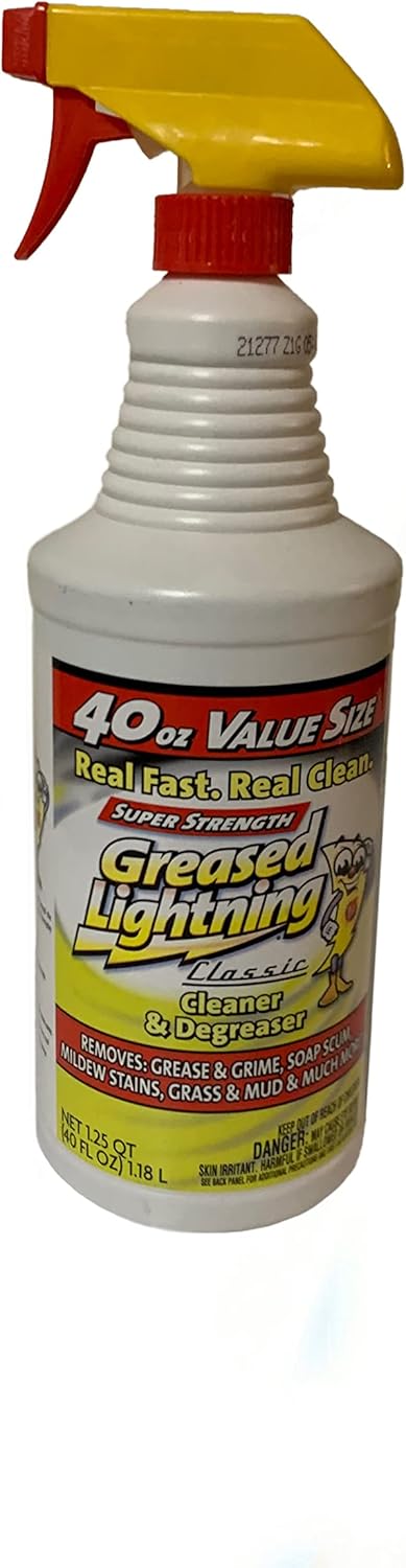 Amazon.com: Greased Lighting Super Strength Cleaner & Degreaser (40oz ...
