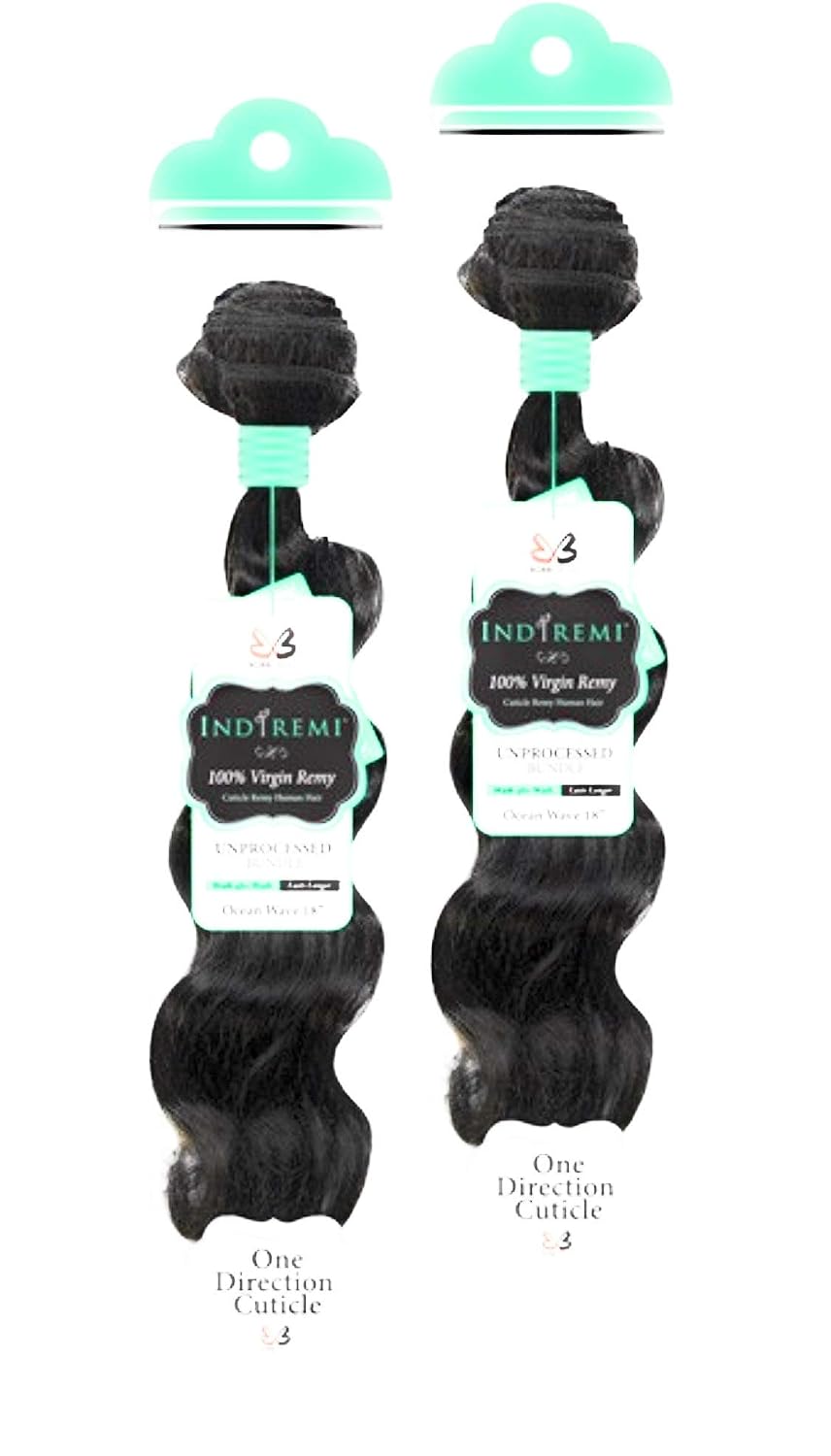 Amazon.com : Bobbi Boss Indiremi OCEAN WAVE Virgin Human Hair Remy ...
