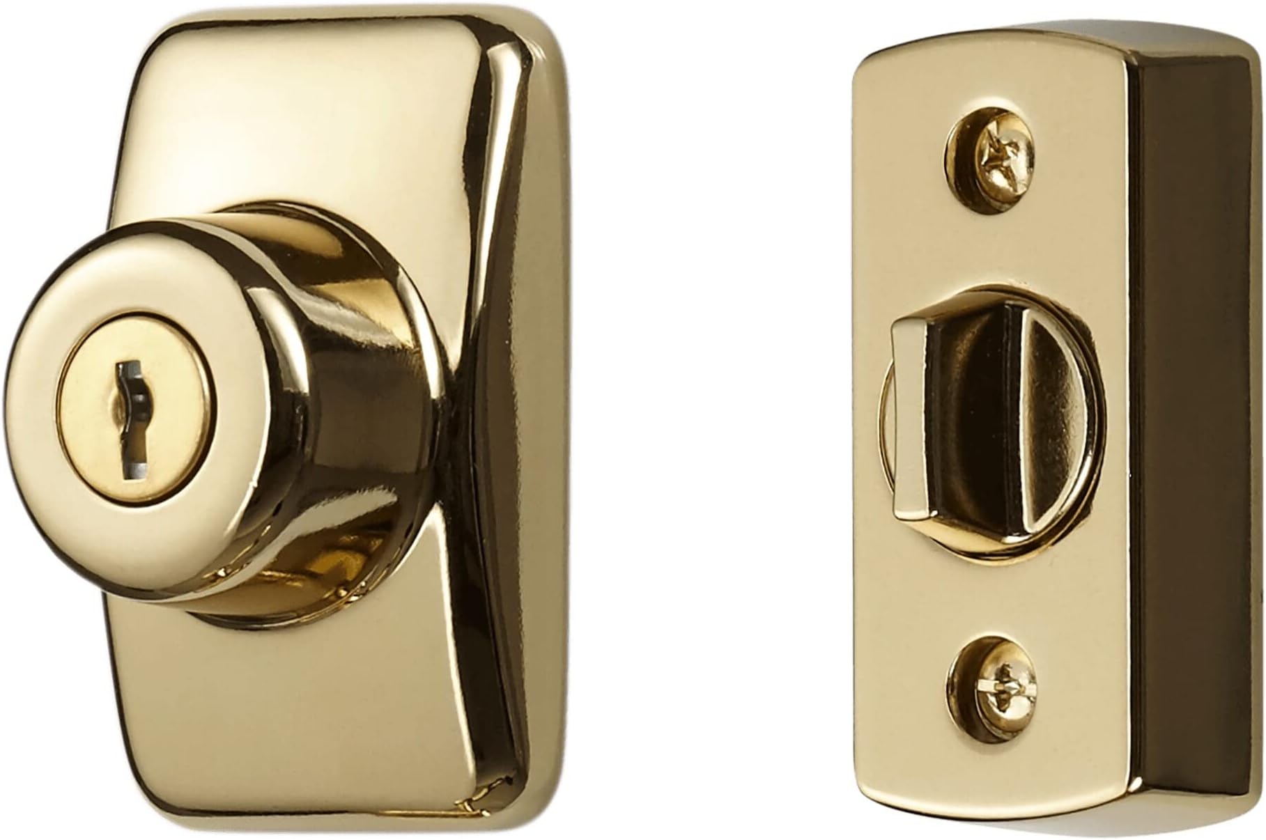 Ideal Security Door Lever with Deadbolt Lock for Storm and Screen Doors ...