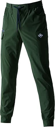 Amazon.co.jp: [バートル] BURTLE 1022カーゴジョガーパンツ Mサイズ 14.ミルスグリーン 作業服 春夏 ワークパンツ 2025SS : ファッション