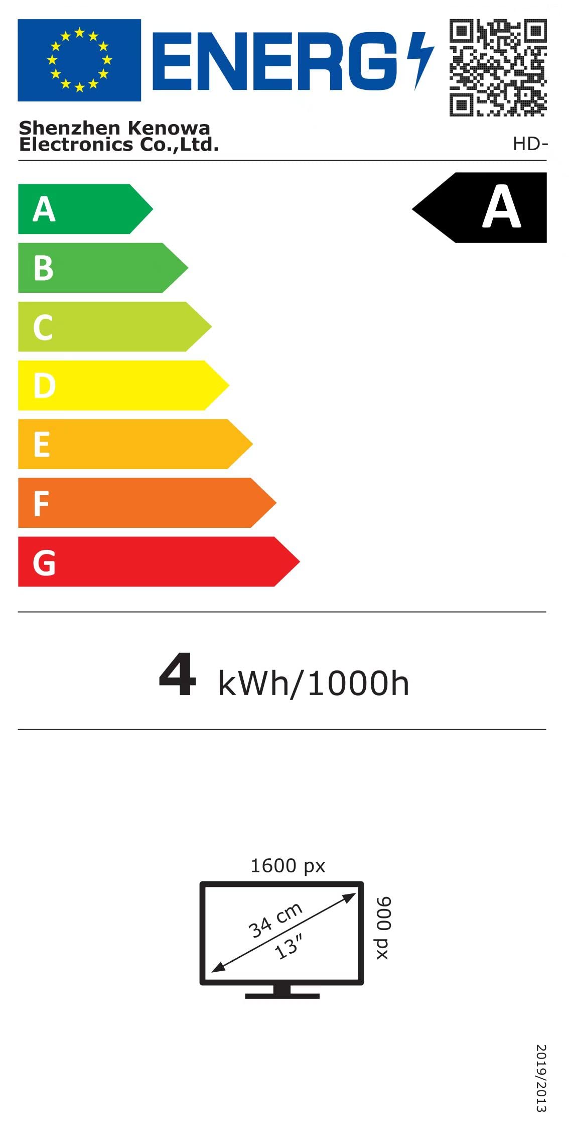 Prechen 11,6 Zoll CCTV-Monitor, tragbar, 1366 x 768, Mini-Monitor mit ...