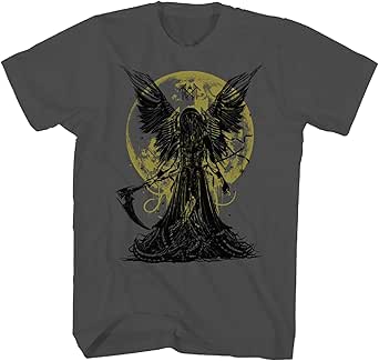 Amazon.com: Sleep Token Men's Reaper Angel T-Shirt Gray | Officially ...