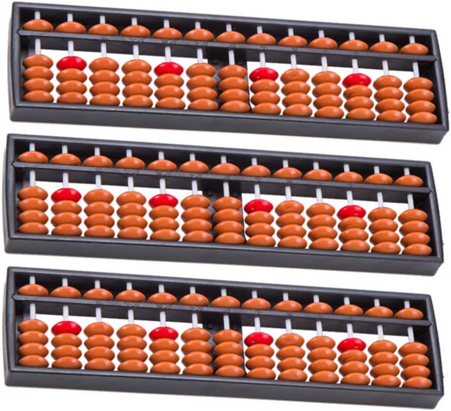 Amazon.com: NAMOARLY 3 Pcs Traditional Abacus Educational Counting Tool ...