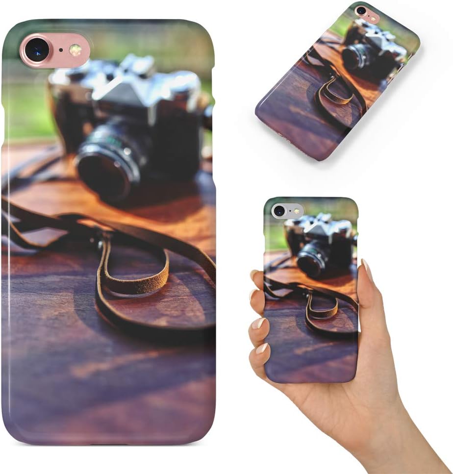Amazon.com: FOXSTA Cover Designs Camera Vintage Wooden Old Phone Case ...