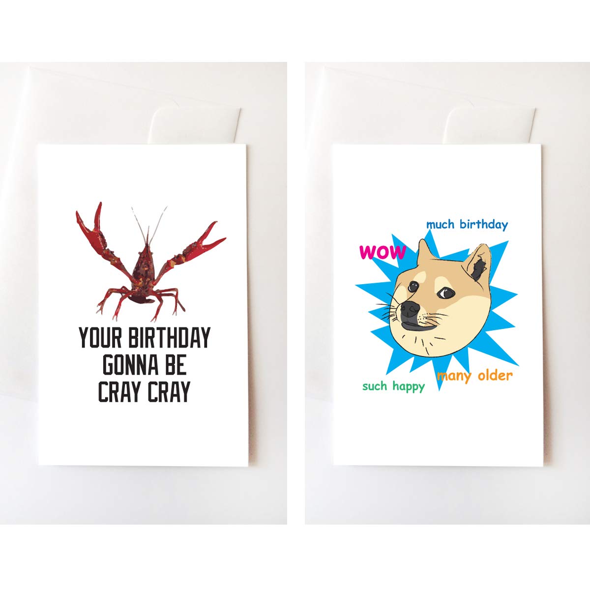 Doge Meme Birthday Card