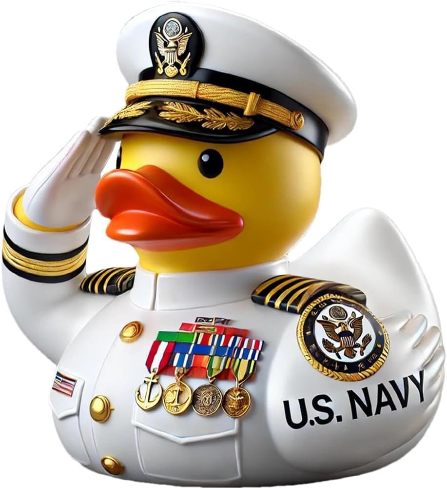 Amazon.com: GangZhENgSd 2025 Veteran Tribute Duck, Military Rubber ...