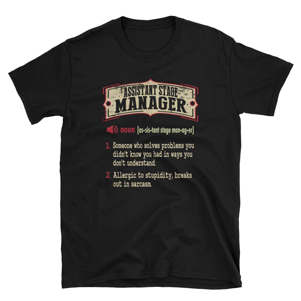 Assistant Stage Manager Shirt Gift Sarcastic Dictionary Funny T shirt assistant-stage-manager-shirt-gift-sarcastic-dictionary-funny-t-shirt