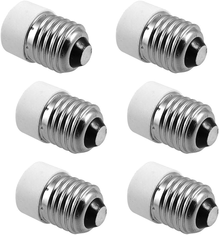 DZYDZR 6pcs Bulb Holder E27 to E14 Adapter Converter - E26 to E14 LED ...