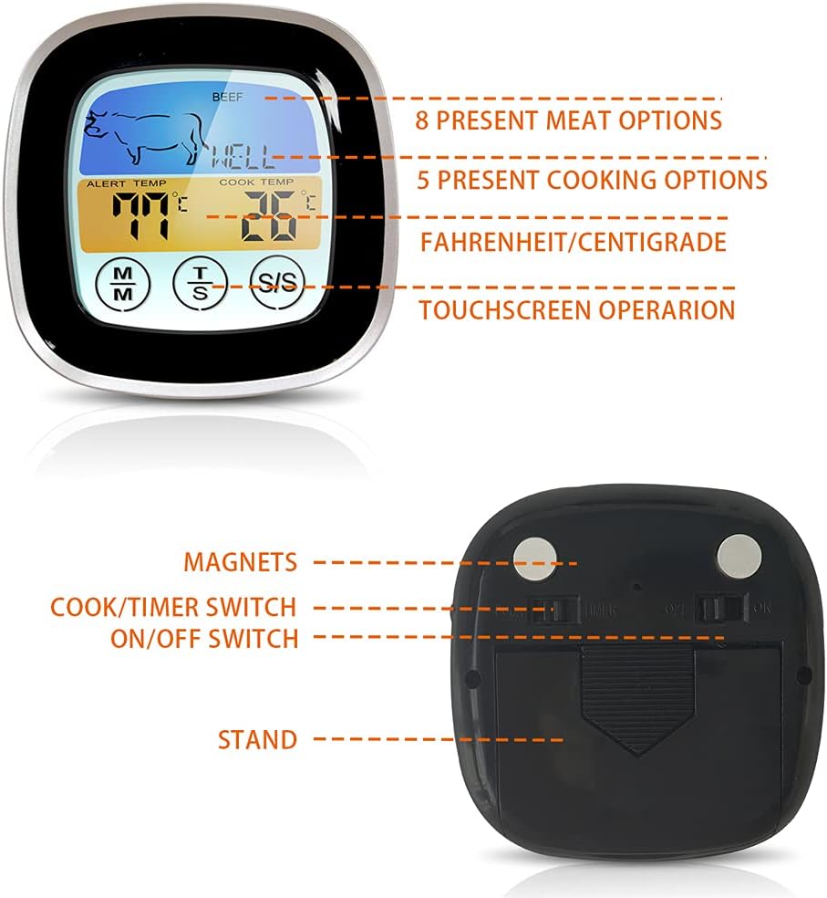 Review Essential Tools for Toasting Turkey, Digital Color Touchscreen ...
