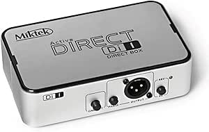 Miktek DI1 Active DI Box with Combine Facilities : Amazon.co.uk: Musical Instruments & DJ