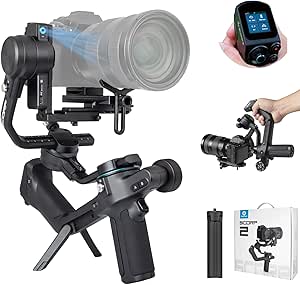 Amazon.com : FeiyuTech SCORP 2 Gimbal Stabilizer for DSLR and ...