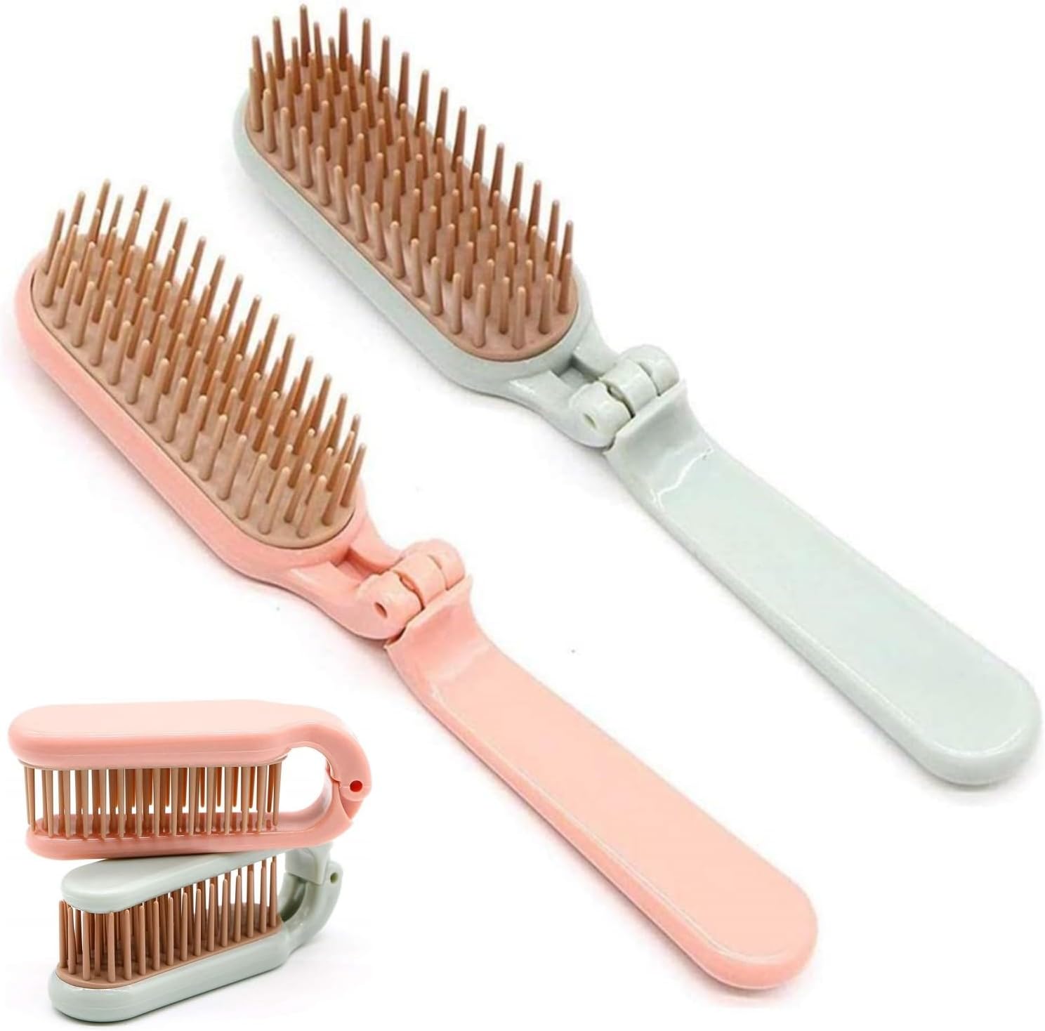 Amazon.com : Kent KFM4 Anti-Static Hair Brush for Men - Folding Mini ...
