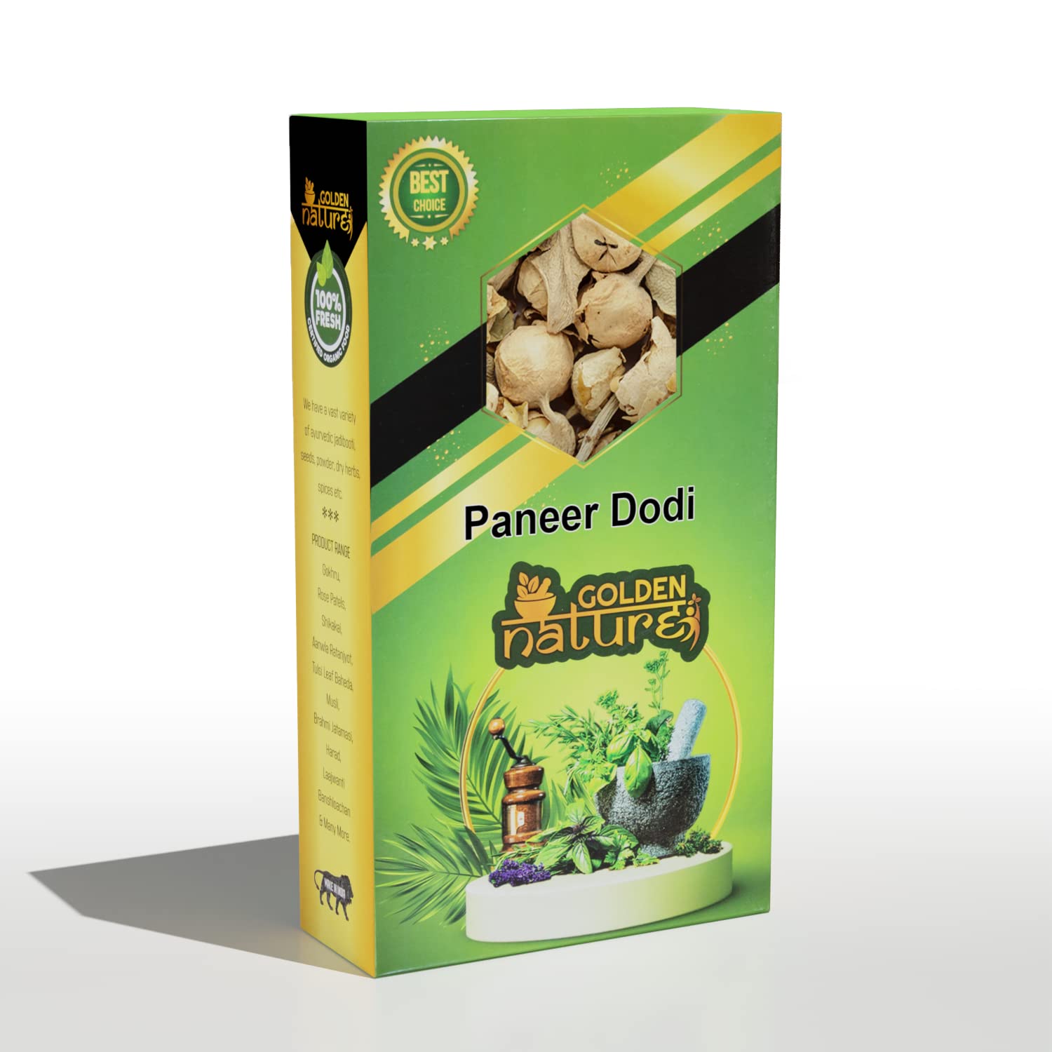 Buy GOLDEN NATURE Paneer Dodi - Paneer phool | Paneer Dodi | Indian ...