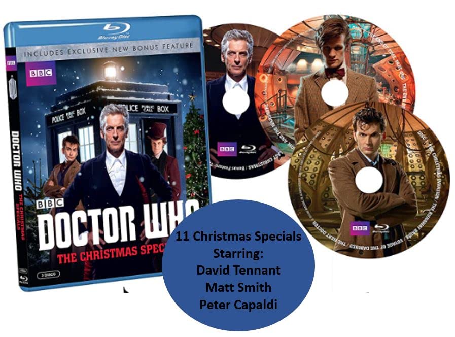 Amazon.com: Doctor Who: 11-Volume Christmas Special Blu-ray Collection ...