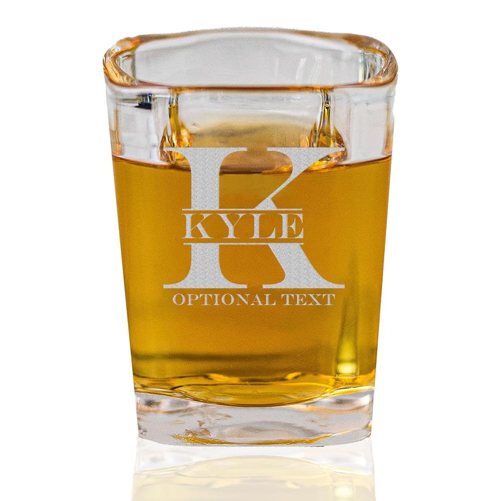 Amazon.com | Personalized Shot Glasses - Custom Shot Glasses, Engraved ...