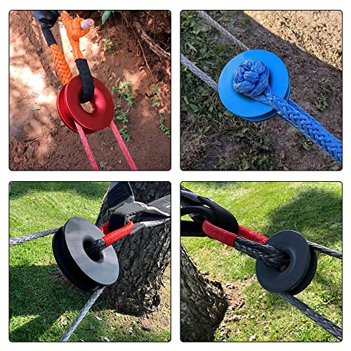 Snapklik.com : PTNHZ Winch Snatch Recovery Ring 55000LBS Minimum Break ...