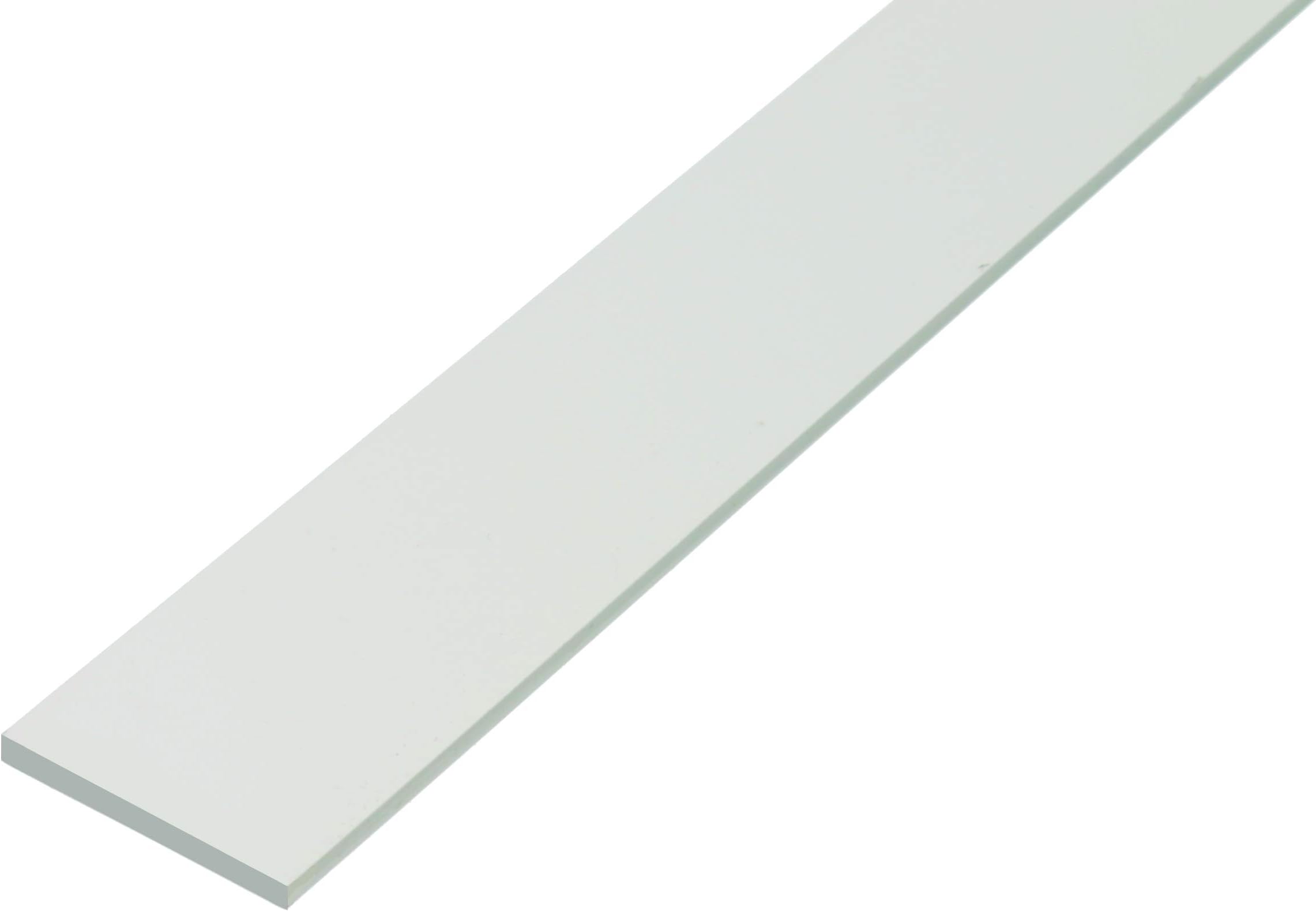 2 Metri PVC Profilo Piatto Plastica Piano BAR Liscio Antiurto 6x40mm ...