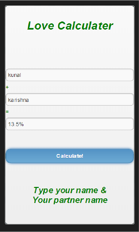 LoveCalculator - App on Amazon Appstore