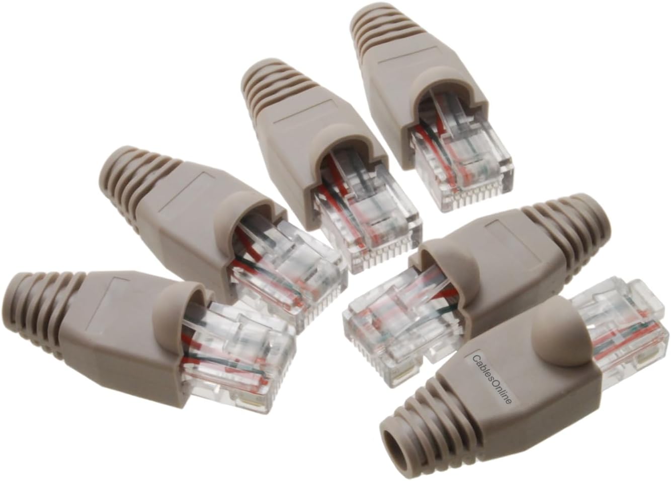 Amazon.com: CablesOnline 6-Pack 10/100 Ethernet Loopback Plug, Pinout 1 ...