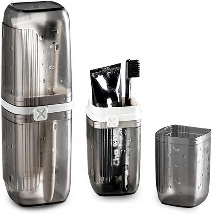 Amazon.com: Toothbrush Travel Case - Portable Travel Toothbrush Holder ...