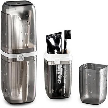 Amazon.com: Toothbrush Travel Case - Portable Travel Toothbrush Holder ...