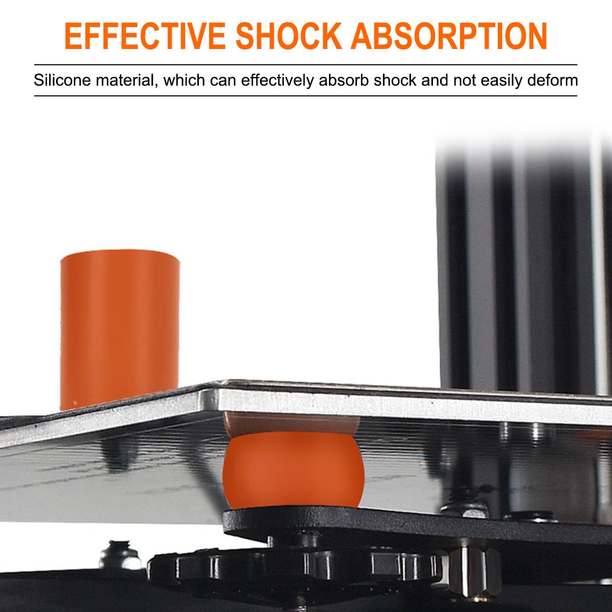 Snapklik.com : Ender 3 Silicone Leveling Column, Stable Hotbed Heat ...