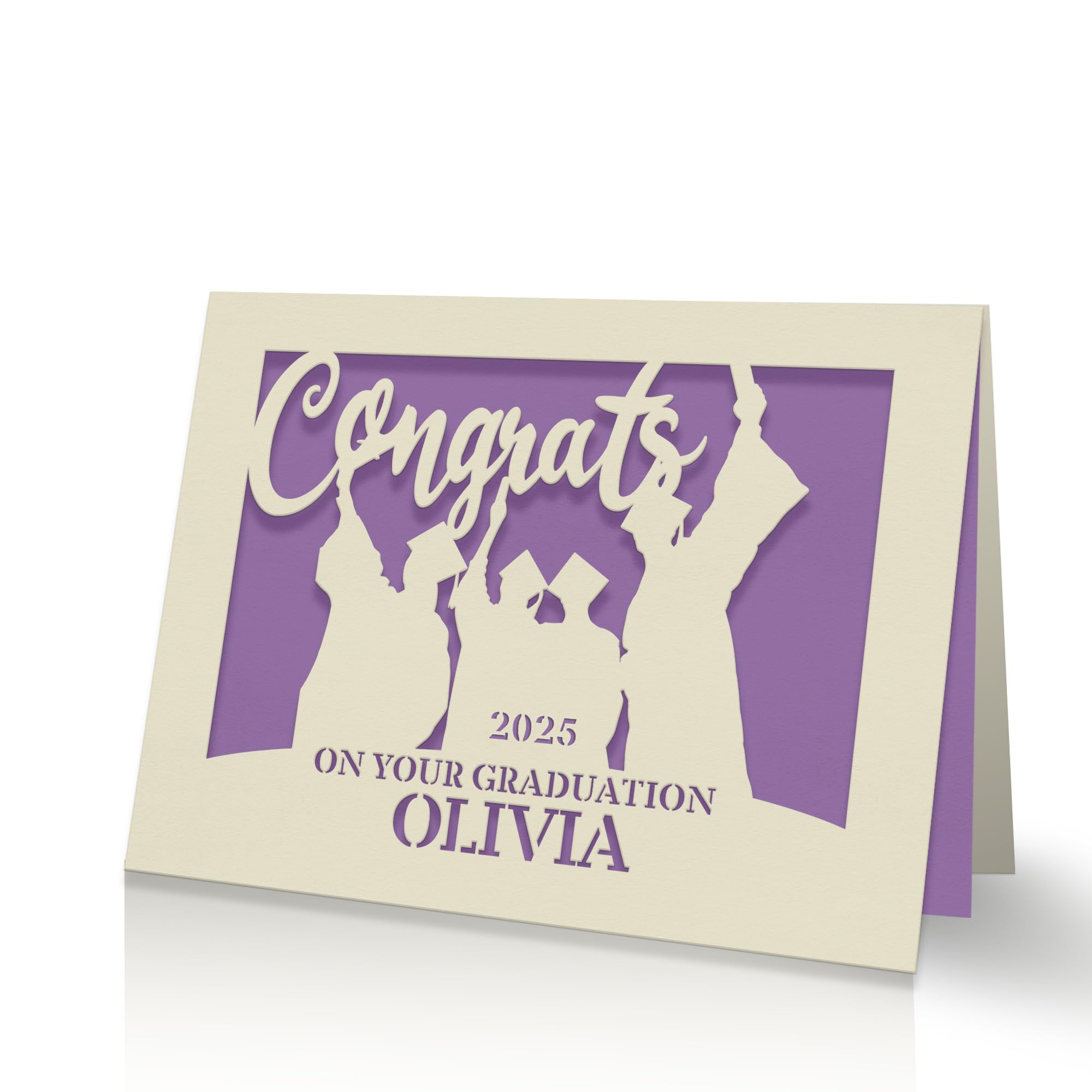 Amazon.com : Personalized Graduation Cards Congratulations Grad Gift ...