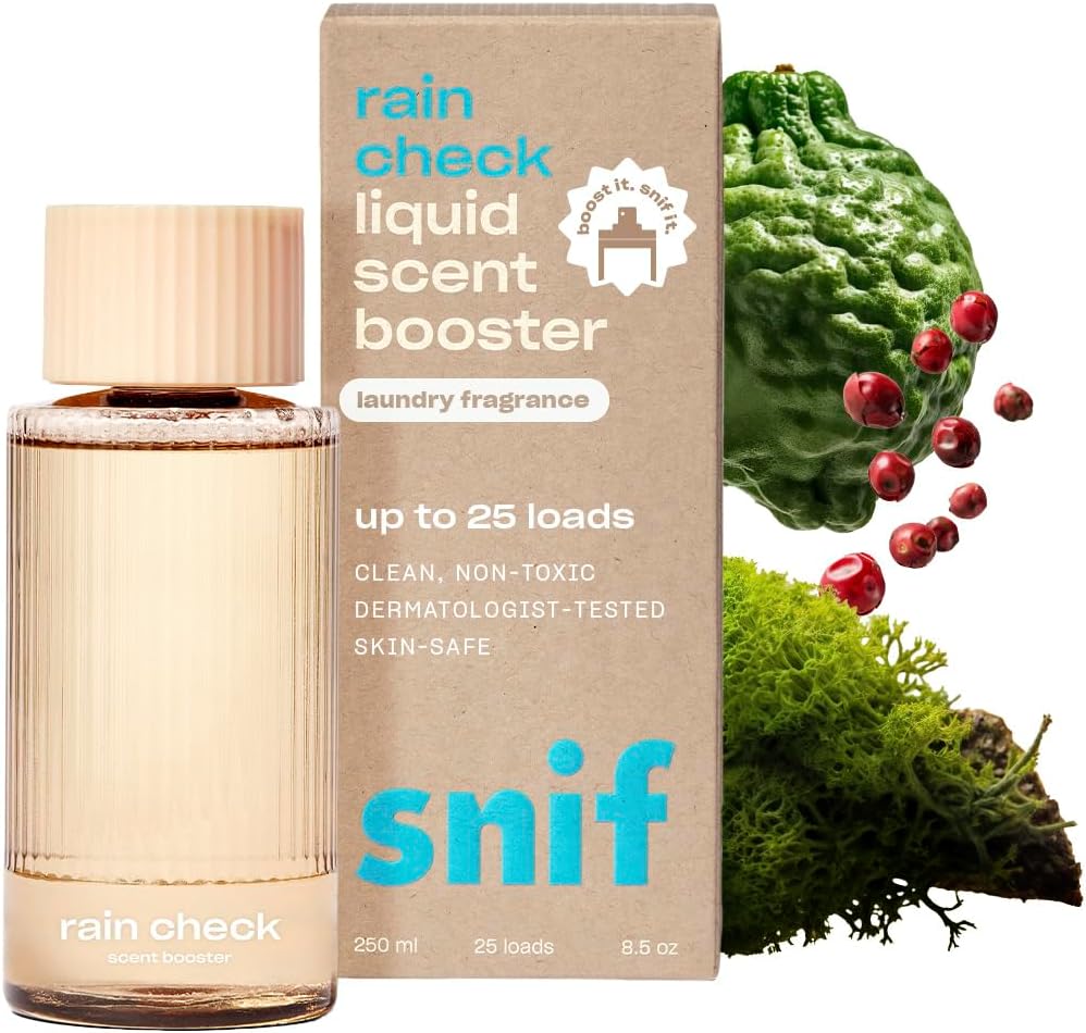 Amazon.com: Snif Rain Check Scent Booster, Clean and Crisp Scent, 25 ...