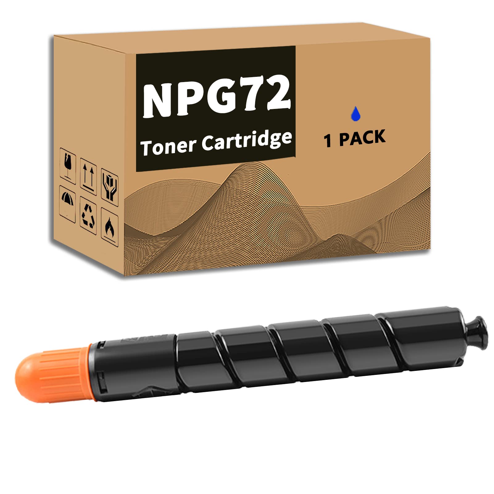 Amazon.com: for Canon NPG72 Toner Cartridge Compatible Used for ...