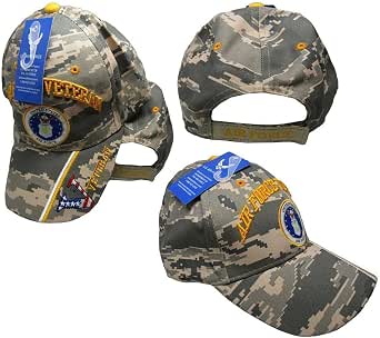 COLL7AWS AIR Force Hat USAF Military Logo Embroidery Official Licensed ...