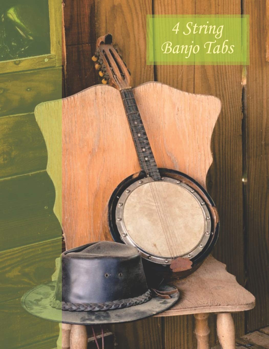 Amazon.com: 4 String Banjo Tabs: Blank Tablature Paper Notebook: 200 ...