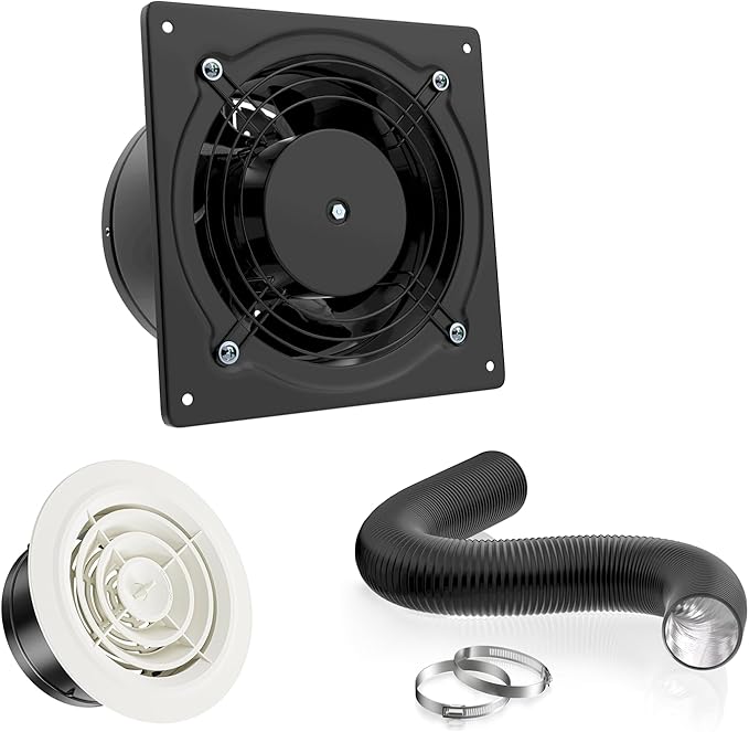 Amazon.com: HG Power 6 Inch Exhaust Fan Kit-With 6 Inch 16 Feet Air ...