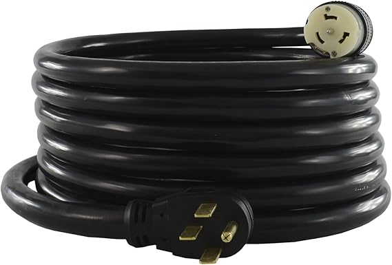 Amazon.com: Conntek 1450SS2-15 50 Amp Temp Power Generator Cord, 15 ...