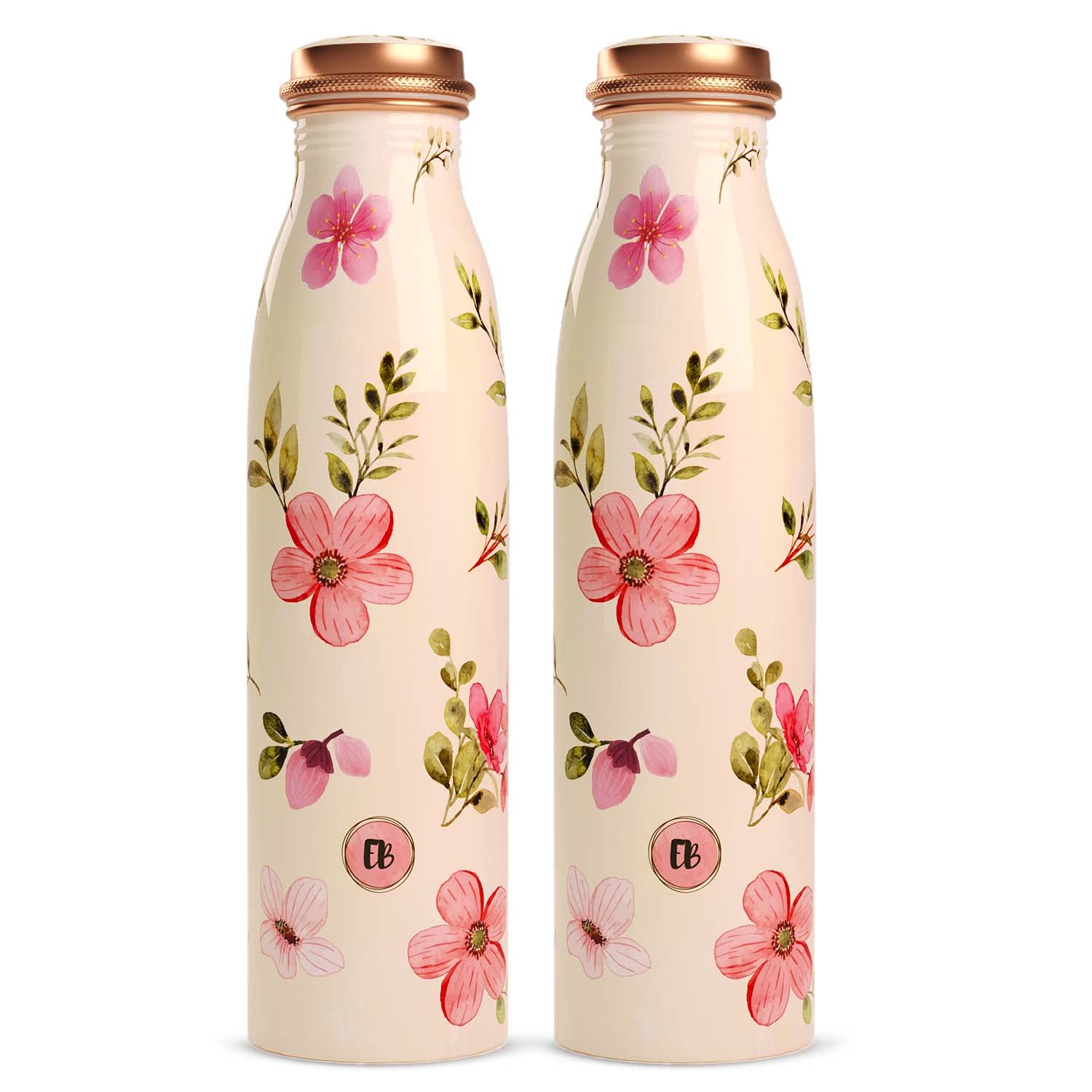 EB-Everything Beautiful Seamless Pure Copper Water Bottle 1 Litre in ...