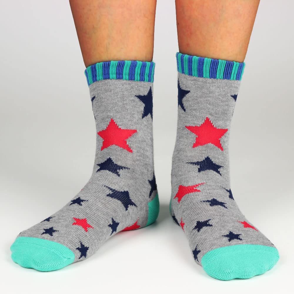Snapklik.com : COTTON DAY Kids Boys Fun Novelty Crew Socks Colorful ...