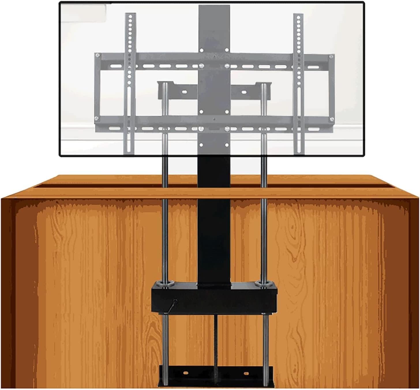 Amazon.com: Universal TV Stand Multifunction TV Wall Mount Motorized TV ...